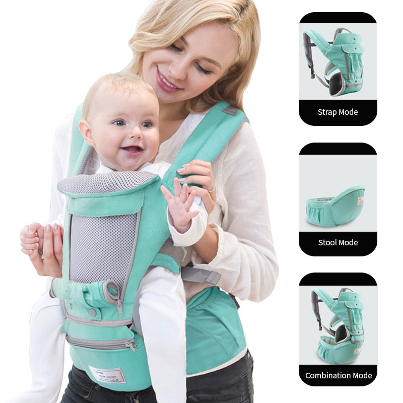 Ergonomic Baby Carrier Backpack – Comfort & Support – Little Fresh